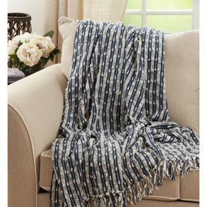 Saro Sevan Woven Throw Blanket | Wayfair